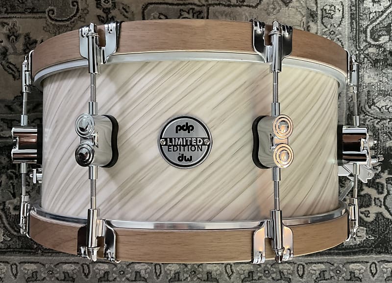 Mint PDP Limited Edition Snare Drum 6.5x14” Twisted Ivory | Reverb