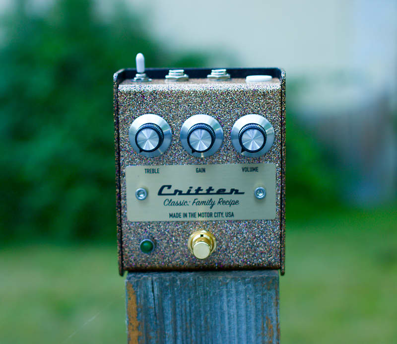 Critter - CFR Klone TLE2072 Equipped! New! Low Profile. Gold. | Reverb