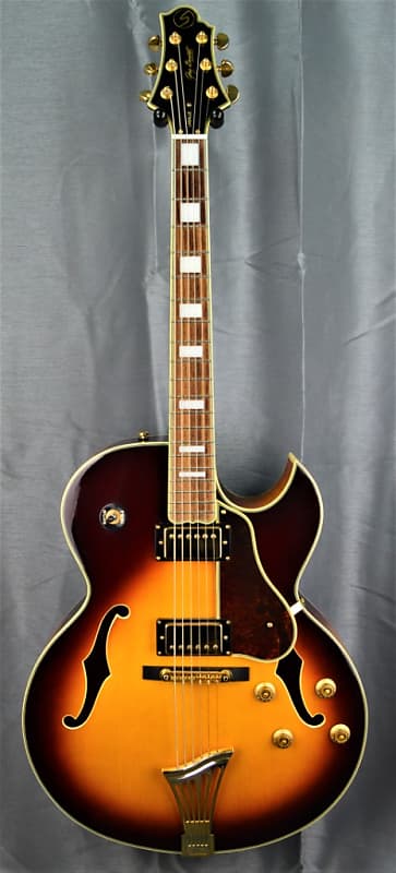 SAMICK Archtop La Salle JZ3 Greg Bennet Antique Sunburst + | Reverb