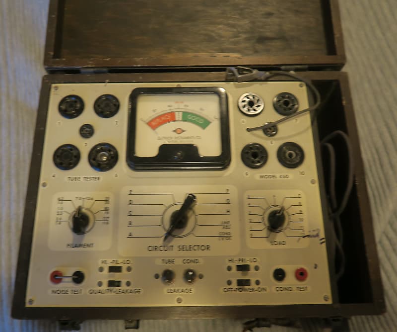 Superior Instruments Model 450 Tube Tester Model 450 Tube | Reverb