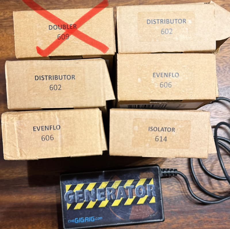 The Gigrig Power Supply Generator Isolator Distributor | Reverb