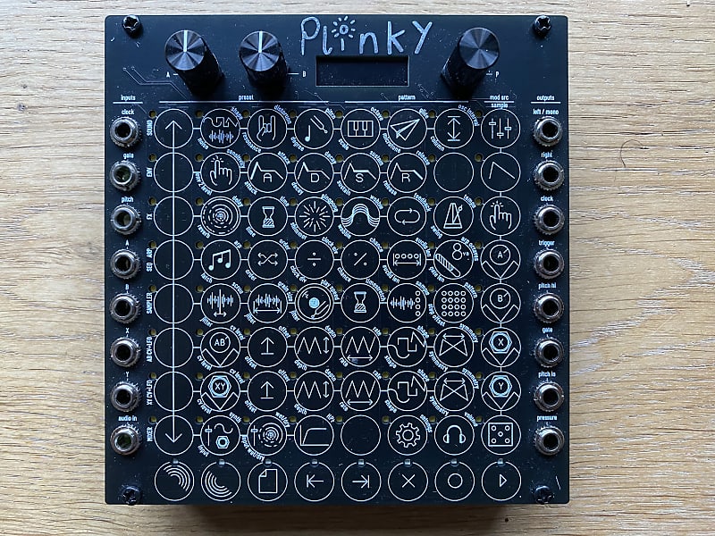 Plinky Rev3 2024 - 8-voice polyphonic touch synthesizer | Reverb
