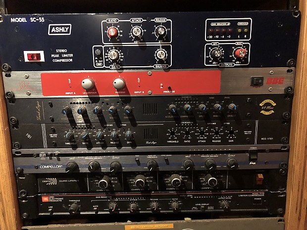 FMR Audio RNC Pair in Funk Logic Mercenary Edition Rack | Reverb