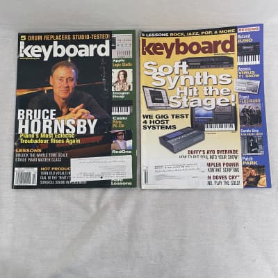 Keyboard Magazine 2009 Bruce Hornsby, Gabreila Montero, | Reverb