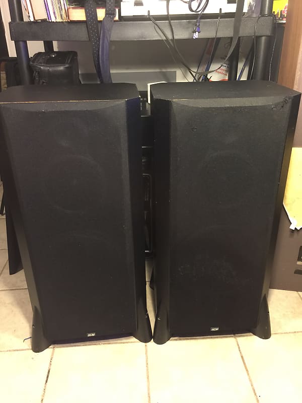 2 DCM 12A Series Floor Loud Speakers | Reverb