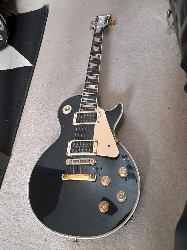Greco EG500-C Les Paul Custom 1978 - Black Gloss | Reverb