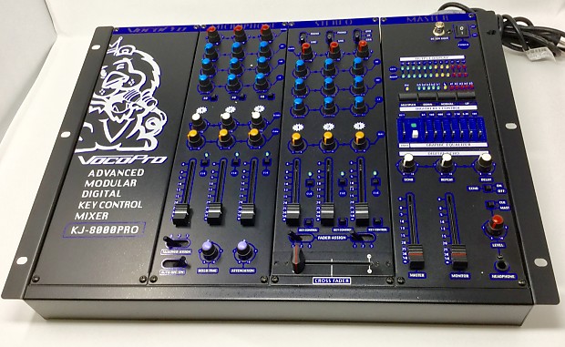 VocoPro KJM-8000 PRO Digital DJ & KJ Karaoke Mixer | Reverb