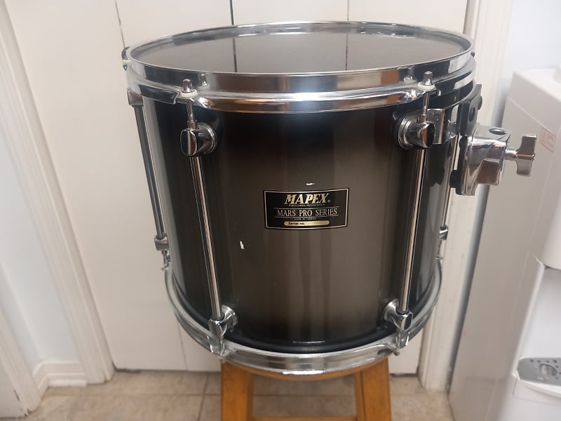 Mapex Mars Pro Series 13" Tom (#2) Grey To Black Fade | Reverb