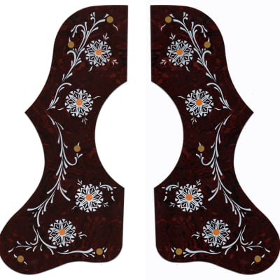 Fox Guitars Matching Set Left & Right Tortoise Vintage Guitar | Reverb