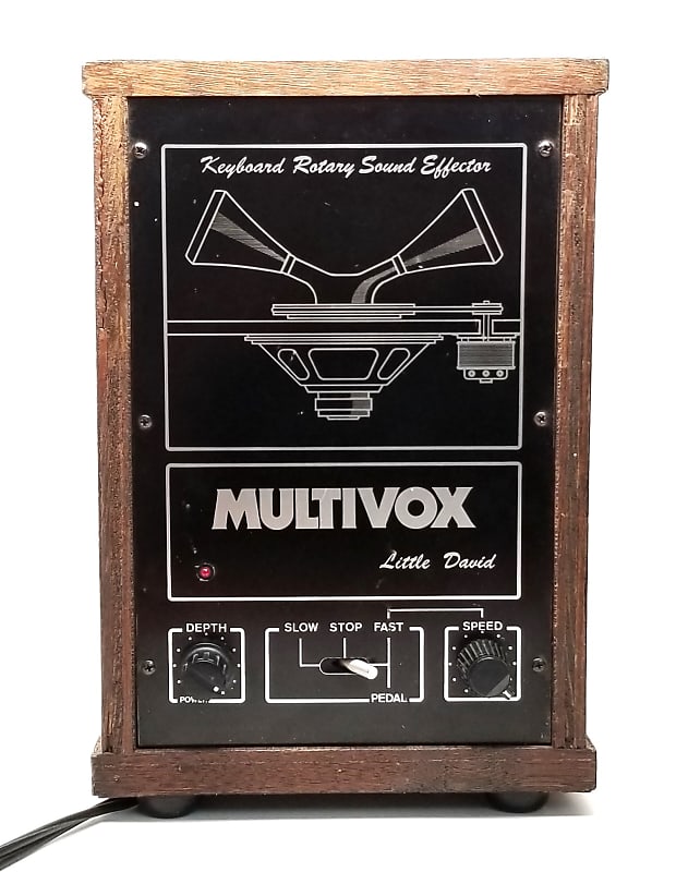 vintage Multivox LD-2 Little David Keyboard Rotary Sound | Reverb