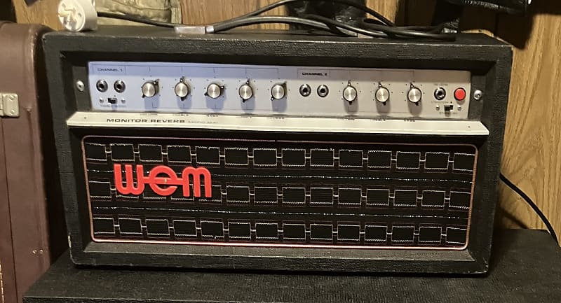 WEM Monitor Reverb 50 Watt Tube Head | Reverb