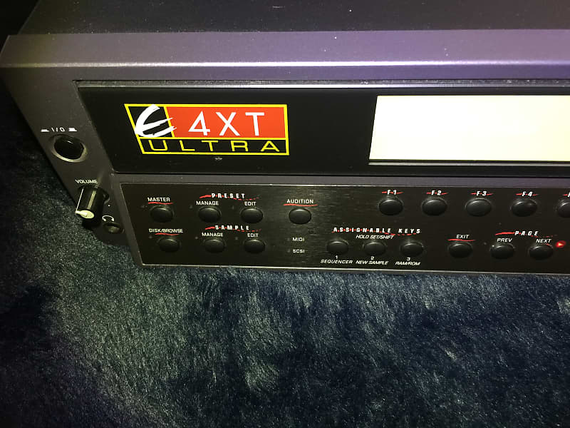 Emu E4X / E4XT Ultra with RFX-32 Digital Effects System + | Reverb