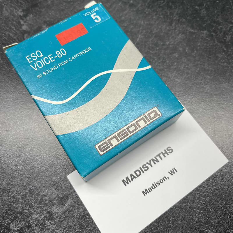 Ensoniq ESQ Sound 80 #5 for ESQ-1, ESQ-M, SQ-80 | Reverb
