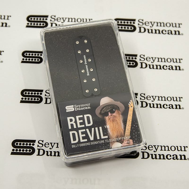 Seymour Duncan Red Devil Tele Bridge Pickup - Black | Reverb