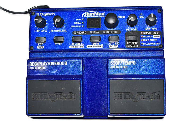 DigiTech JamMan Stereo Phrase Sampler/ Looper Pedal | Reverb