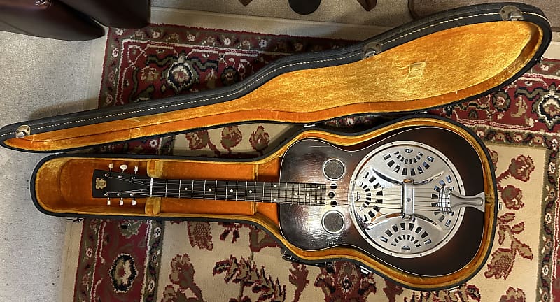 Dobro Original Hound Dog Resonator guitar 1969??? - | Reverb