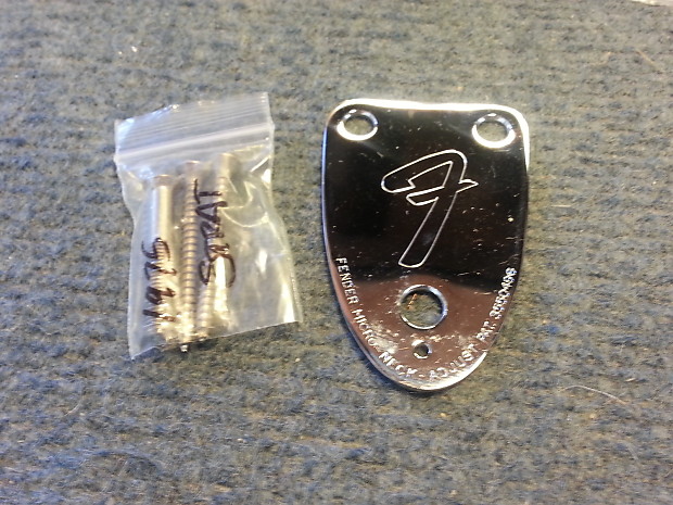 Fender Strat F plate 70's | Reverb