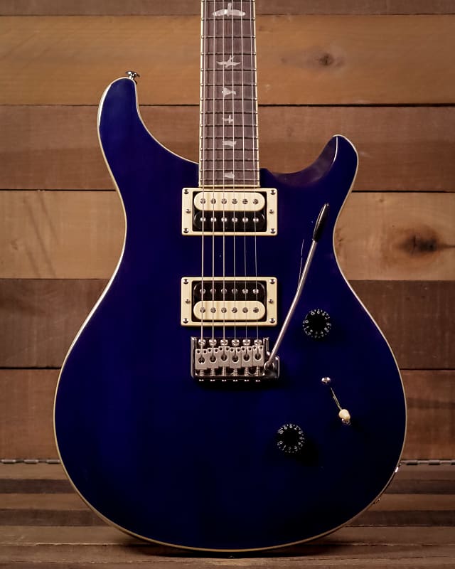 PRS SE Standard 24, Transparent Blue - Blem | Reverb