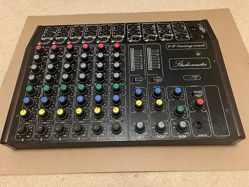 Studiomaster 6-2-1 Mixing Console | Reverb
