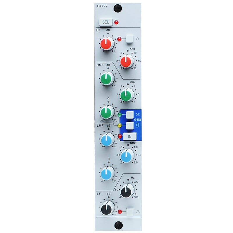 Solid State Logic XR727 X-Rack Stereo EQ Module | Reverb