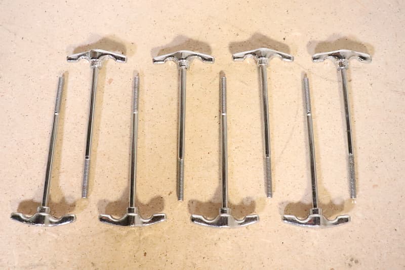 Pearl 4-5/8" T Rods 8pk 1990's #1 | Reverb