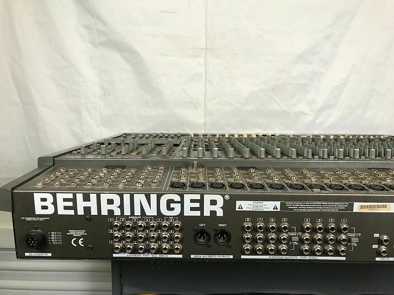 Behringer Eurodesk MX8000 48/24 Channel Dual Input 8-Bus Behringer Eurodesk MX8000 48/24 Channel Dual Input 8-Bus
