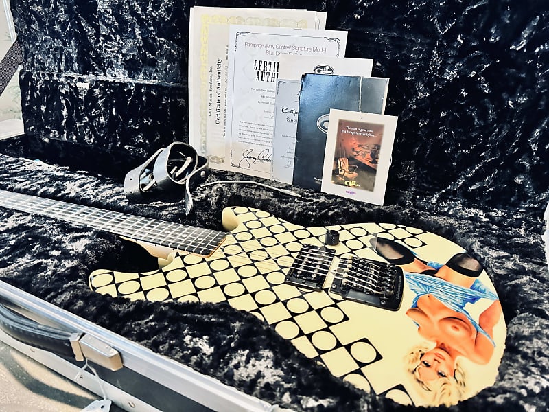 G&L Rampage Jerry Cantrell Blue Dress | Reverb