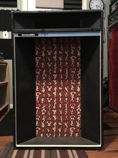 Acoustic model 407 bass cabinet 2 x 15" (modified/upgraded) | Reverb