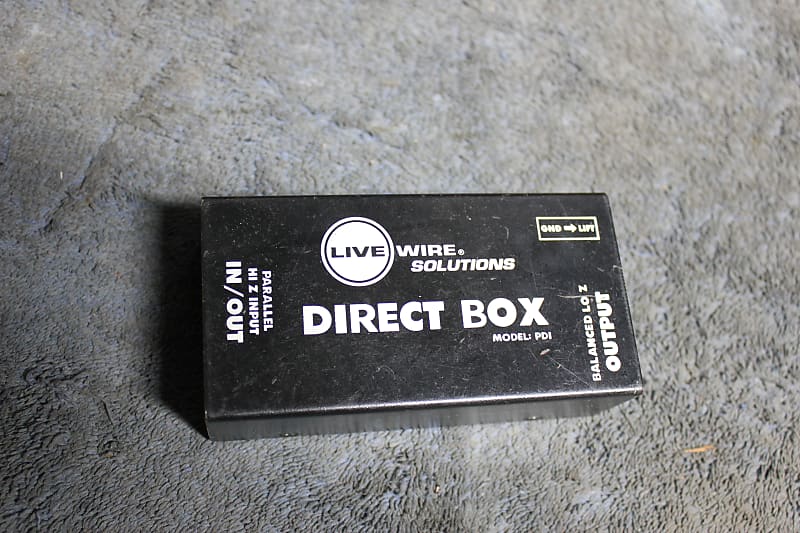 Live Wire Solutions PDI/Direct Box | Reverb