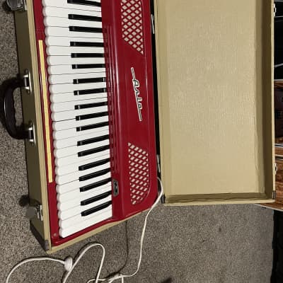 Aria suitcase style electric organ (harmophone) early 1960s - | Reverb