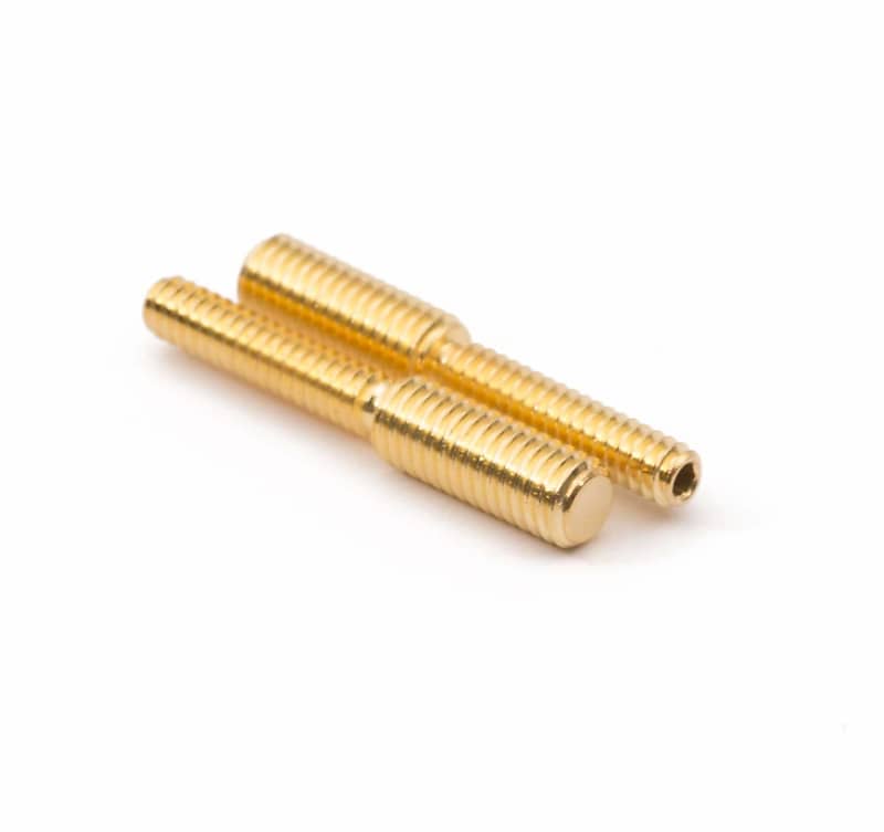 Tone Ninja Class-A Metric ABR1 Bridge adapter (2), Gold, USA | Reverb