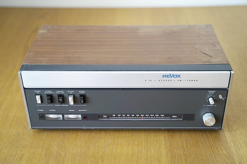 Revox A76 Stereo FM Tuner Vintage | Reverb