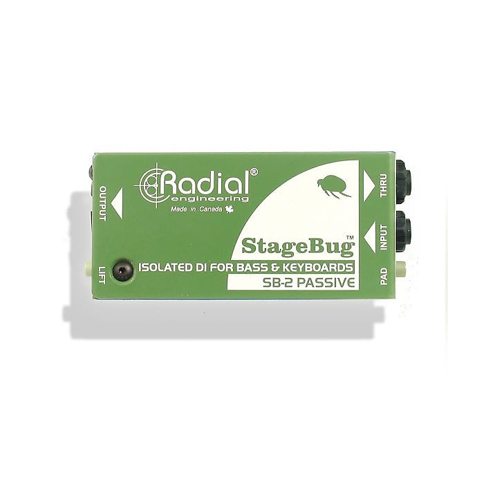 Radial StageBug SB-2 Passive Direct Box for Bass & Keys | Reverb