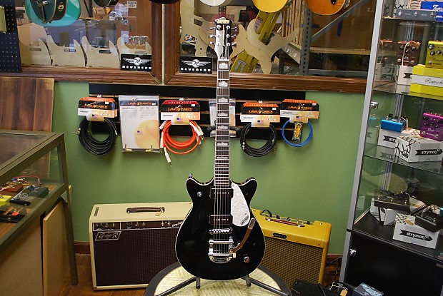 Gretsch G5445T Electromatic Double Jet w/ Loller P90s Black | Reverb