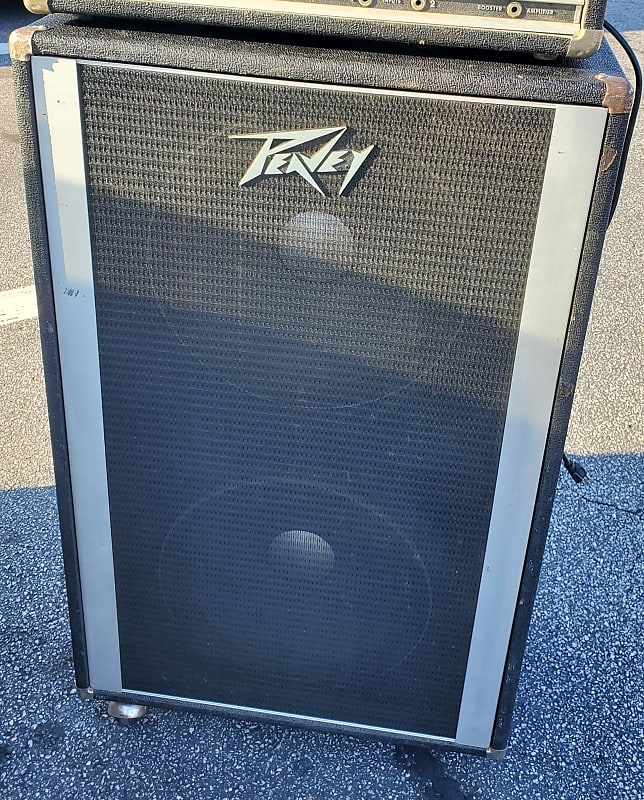 Peavey 2x15" Cabinet w/Black Widow Speakers | ~1975 | Very | Reverb