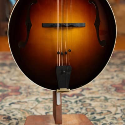 Bulas Carpathian Spruce/Curly Maple Sunburst F-Style Octave | Reverb