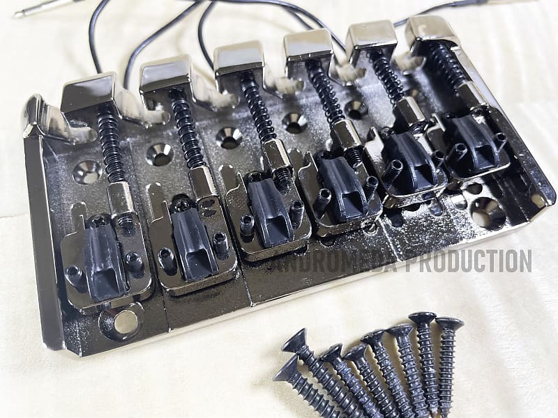 Genuine Ibanez Custom bridge for AeroSilk Piezo system bridge | Reverb