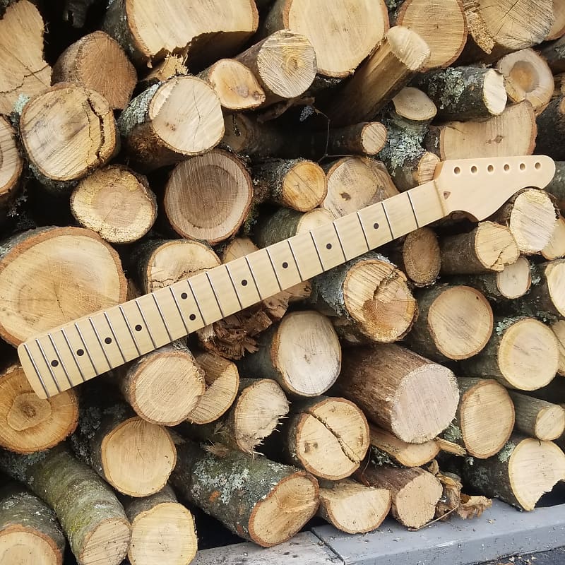 Warmoth Warhead Maple Strat Neck | Reverb