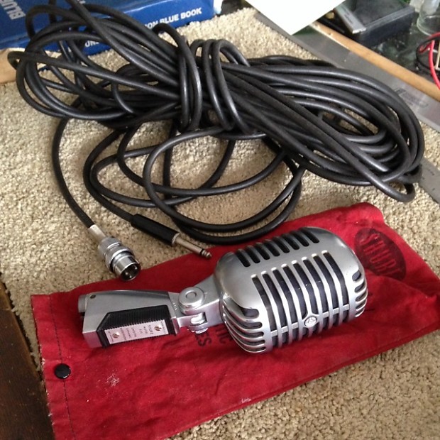 Shure 55S 50s Elvis Mic - Worldwide Shipping | Reverb UK