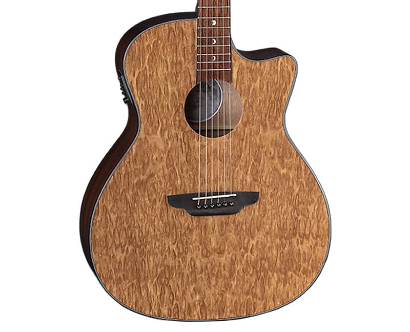 Luna Gypsy Eucalyptus A/E Guitar - Gloss Natural | Reverb