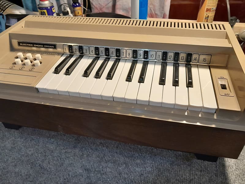 Magnus Organ Corp. 657c -Tabletop Model, Three Octave, 1970's | Reverb
