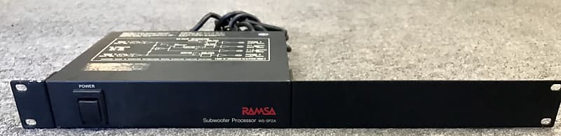 Ramsa WS-SP2A Subwoofer Processor | Reverb