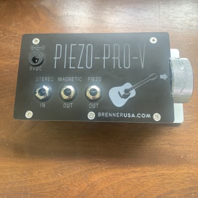 Brenner piezo-pro-v preamp | Reverb