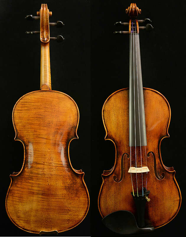 1-PC Back Master Violin Stradivari 1716 Messiah Violin Rare | Reverb