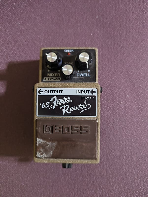 Boss FRV-1 '63 Fender Reverb 2009 - Present - Brown | Reverb