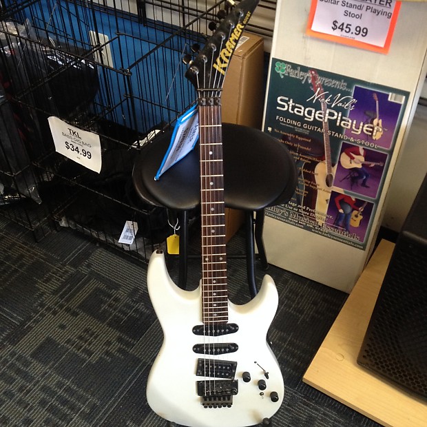 Kramer 600ST sparkle white | Reverb