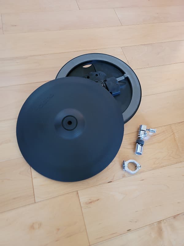 Roland VDrums VH-12 Black Hi-Hat Trigger Pad Cymbals & | Reverb Canada
