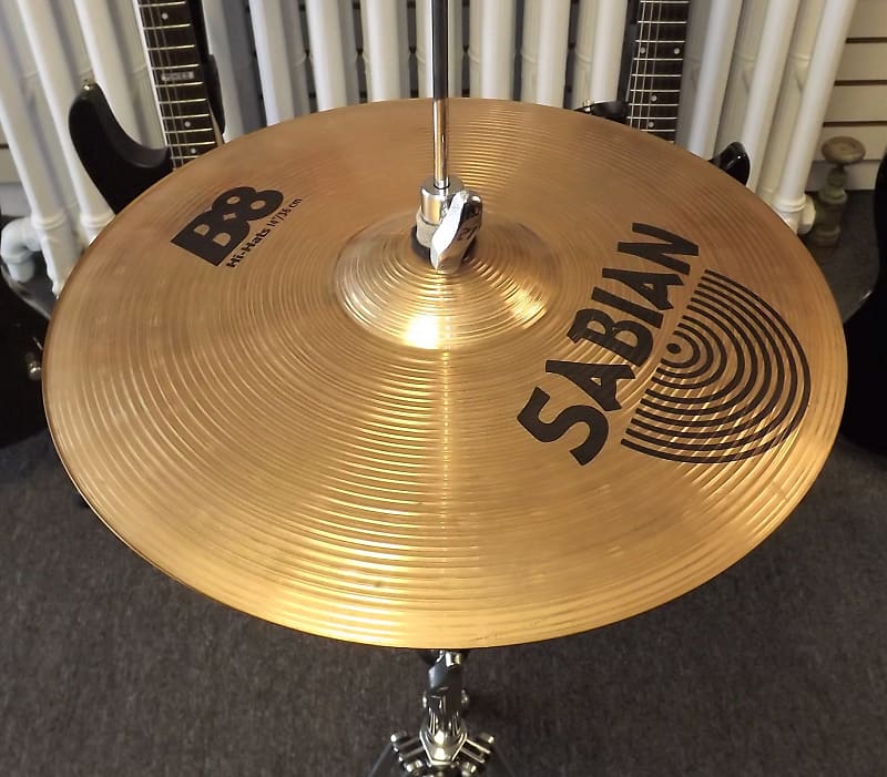 Sabian B8 14" Hi Hat Set | Reverb