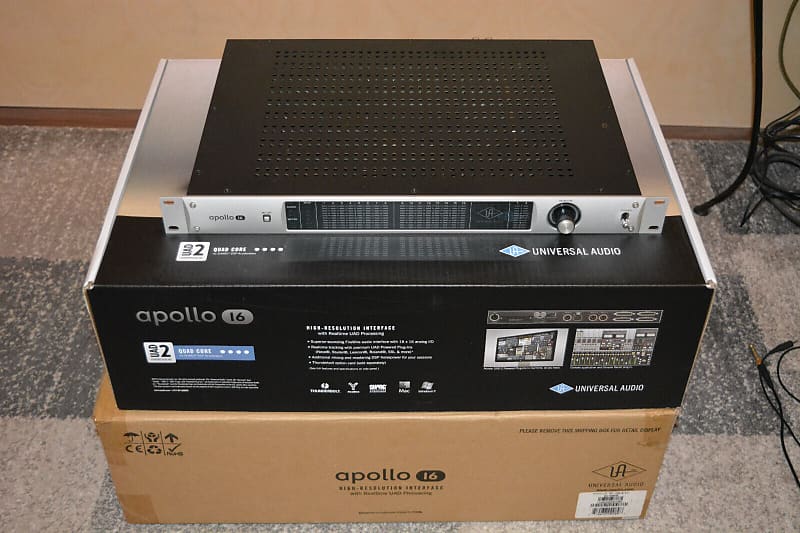 Universal Audio Apollo-Quad 16 incl. Thunderbolt Card plus 3x | Reverb