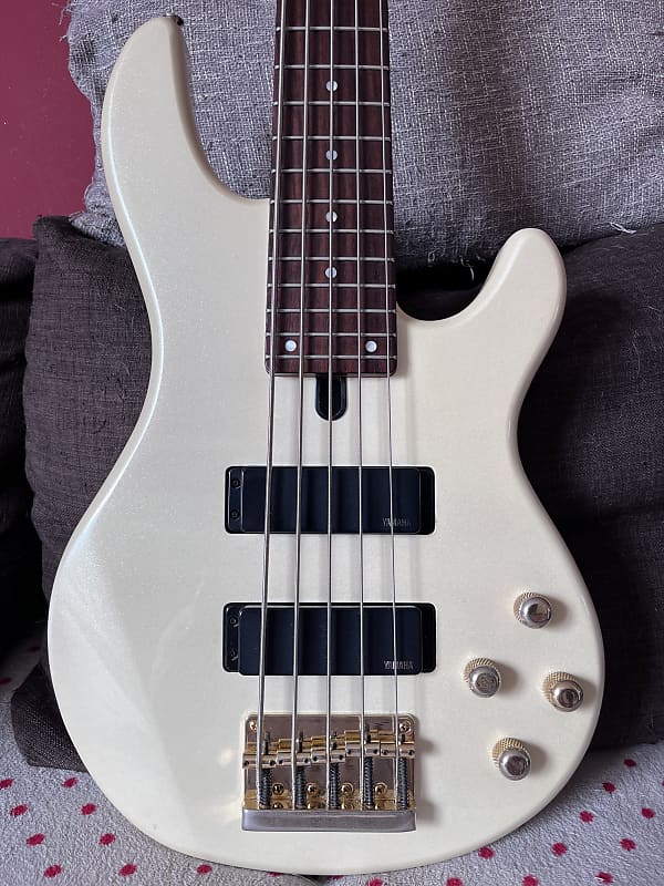 Yamaha BBG5S Sparkle White 90's | Reverb UK